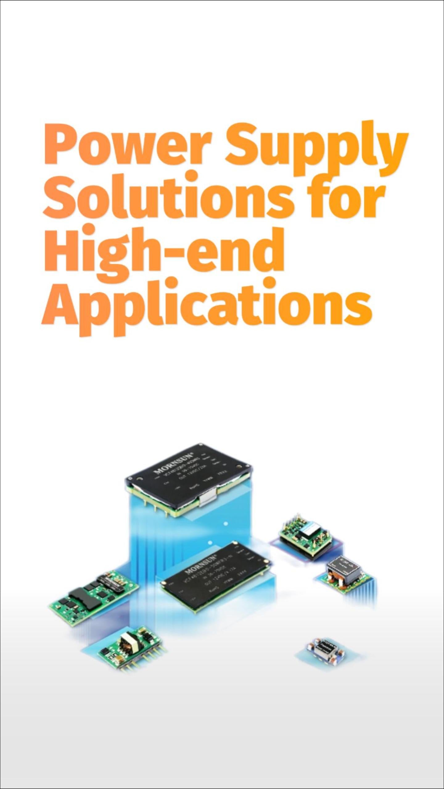 Mornsun Power Solutions for High-End Applications – FEISMAN POWER